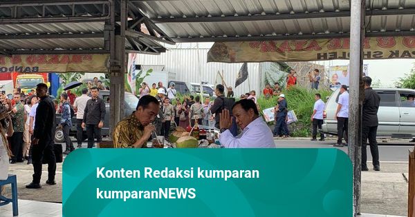 Momen Jokowi-Prabowo Makan Bakso, Ada Raffi Ahmad-Atta Halilintar ... Momen Jokowi-Prabowo Makan Bakso, Ada Raffi Ahmad-Atta Halilintar ...